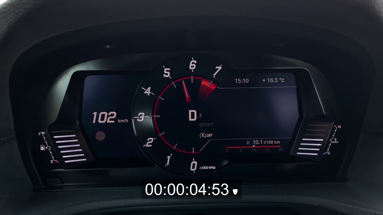 Toyota Supra 0-100 km/h zrychlení - YouTube
