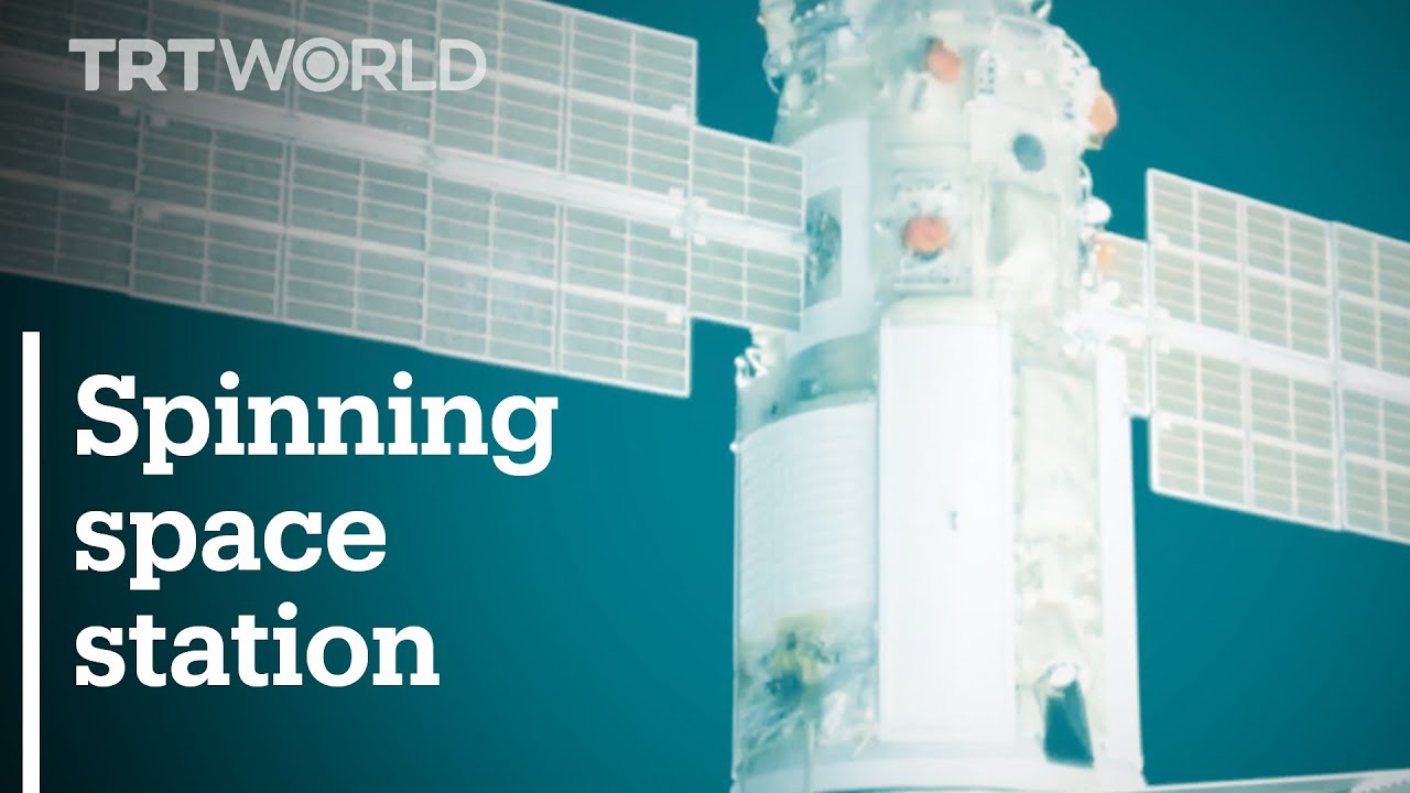 Spinning Space Station: Russian module unexpectedly fires its thrusters - YouTube