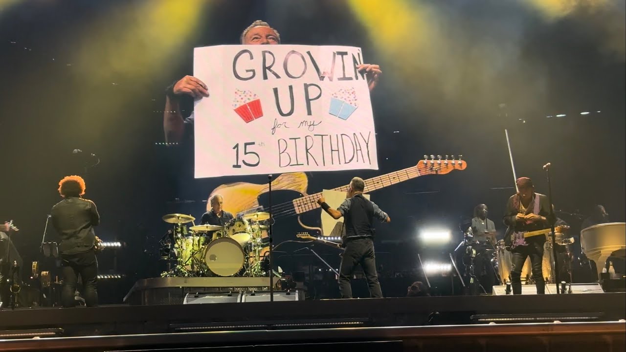 Bruce Springsteen and The E Street Band - “Growin’ Up” - Syracuse, New ...