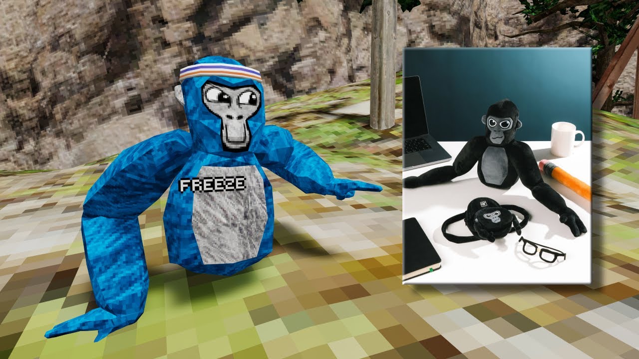 Gorilla Tag Has NEW MERCH? - YouTube