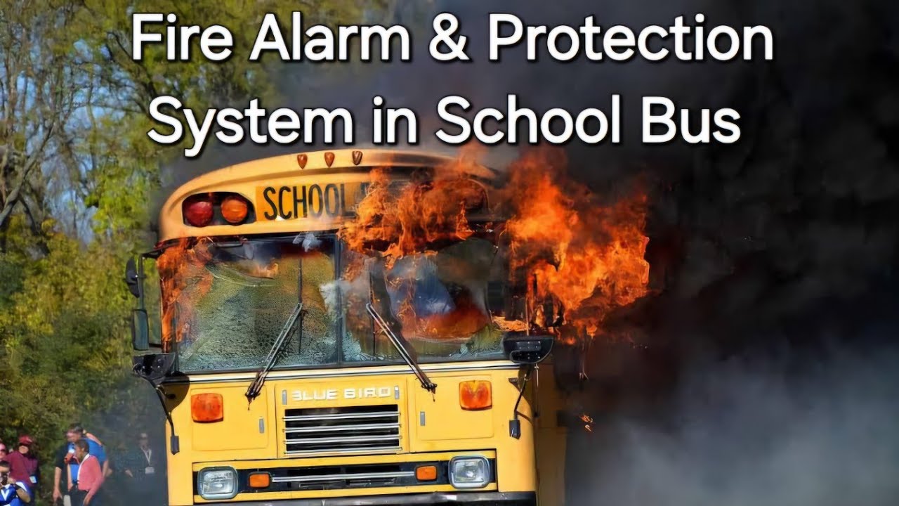 Fire Alarm & Protection System || FAPS in School Bus || How FAPS System will Works || Detailed ...