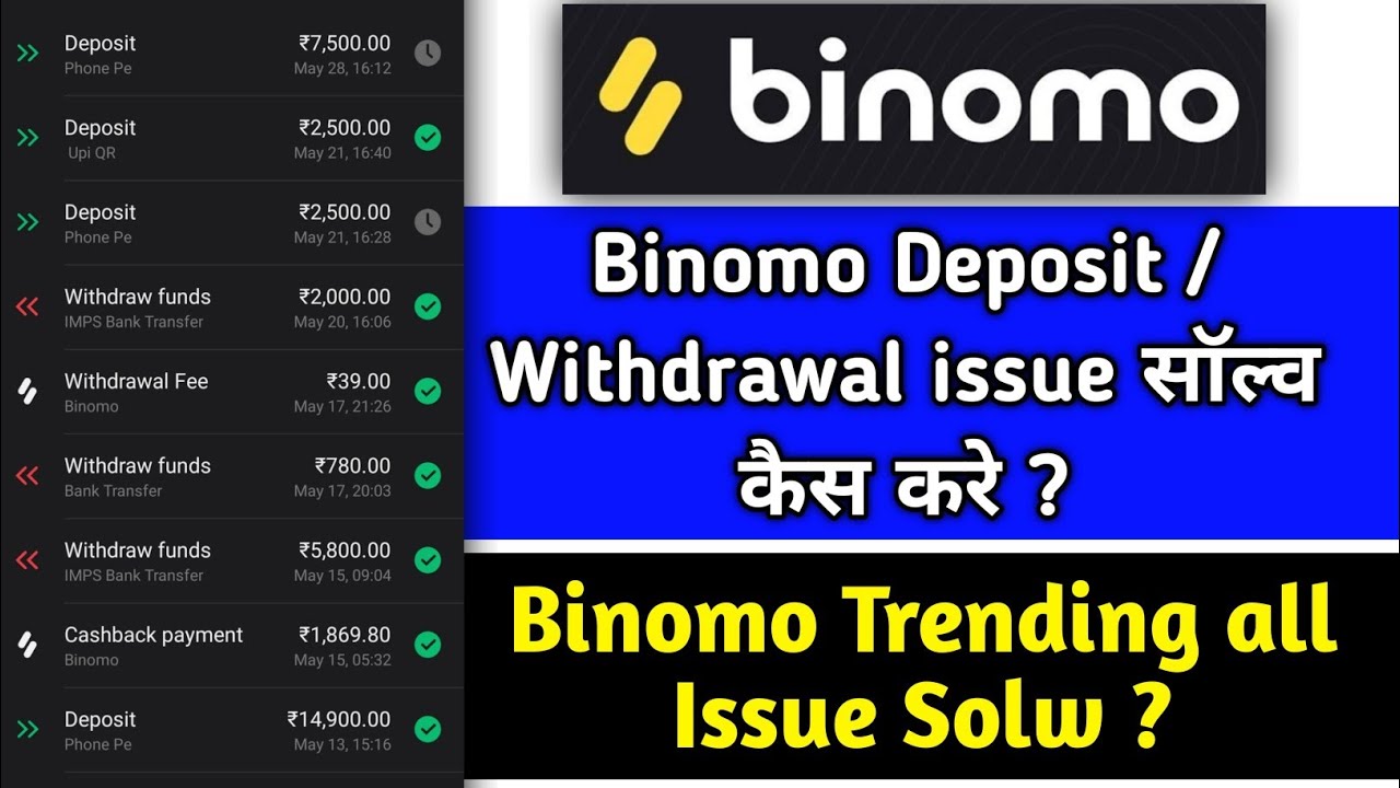 How to Solve Your Binomo Deposit & Withdrawal Issues in Just 2 Minutes ...