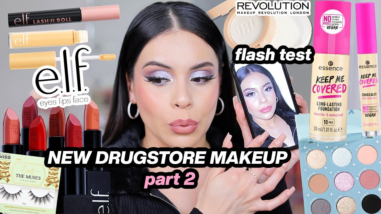 NEW VIRAL DRUGSTORE MAKEUP TESTED 🤩 (part 2) First Impressions, Hits ...