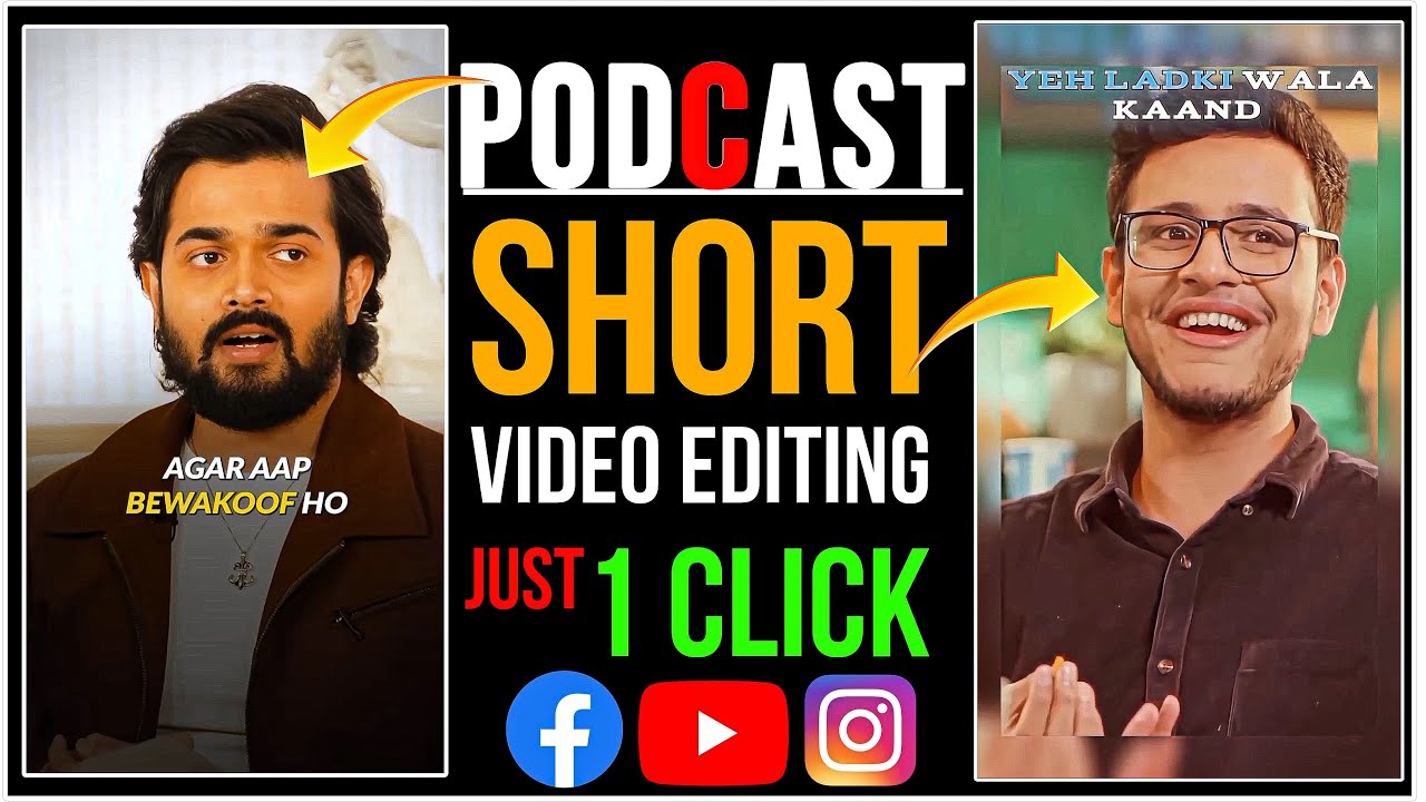 How to make Podcast Shorts like a pro | Podcast Shorts kaise banaye ...