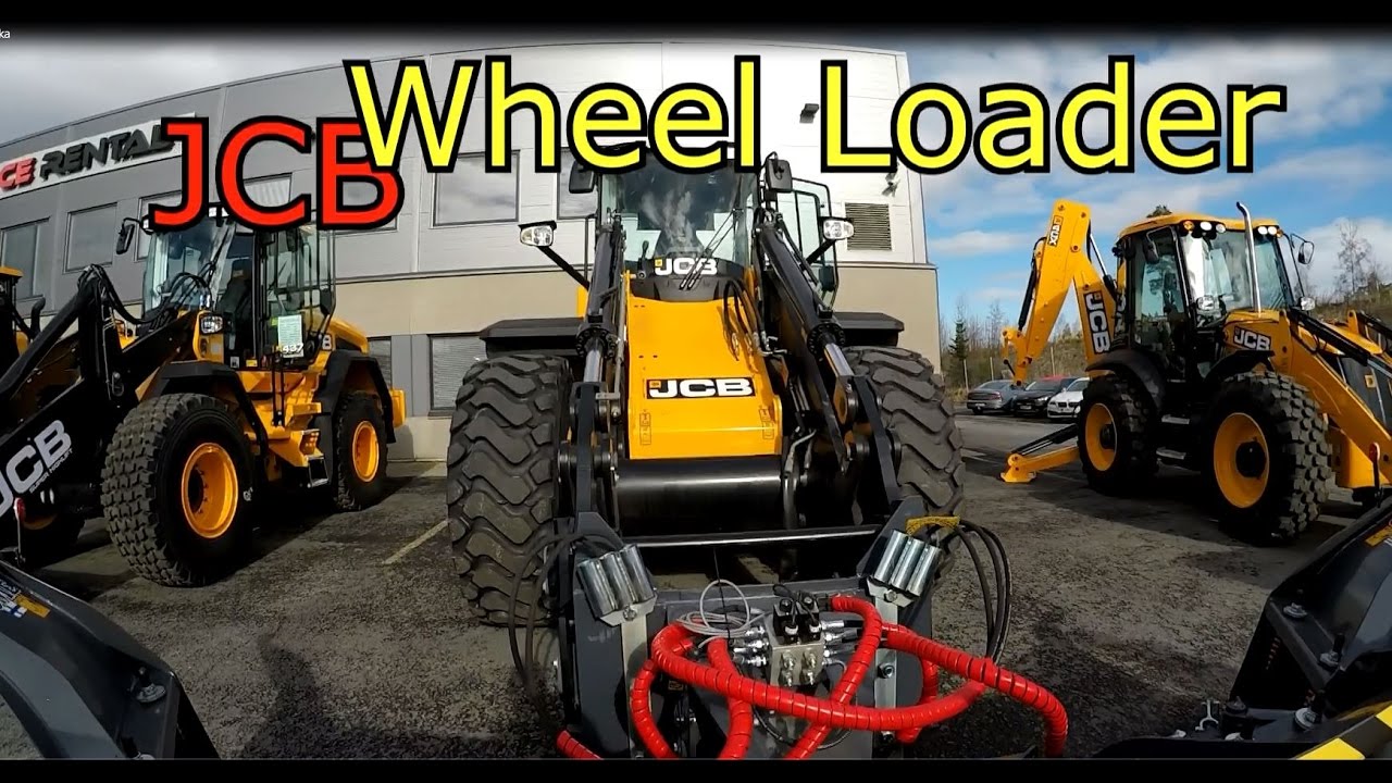 JCB 457 Wheel Loader -Pyöräkuormaaja -Machinery and equipment - YouTube