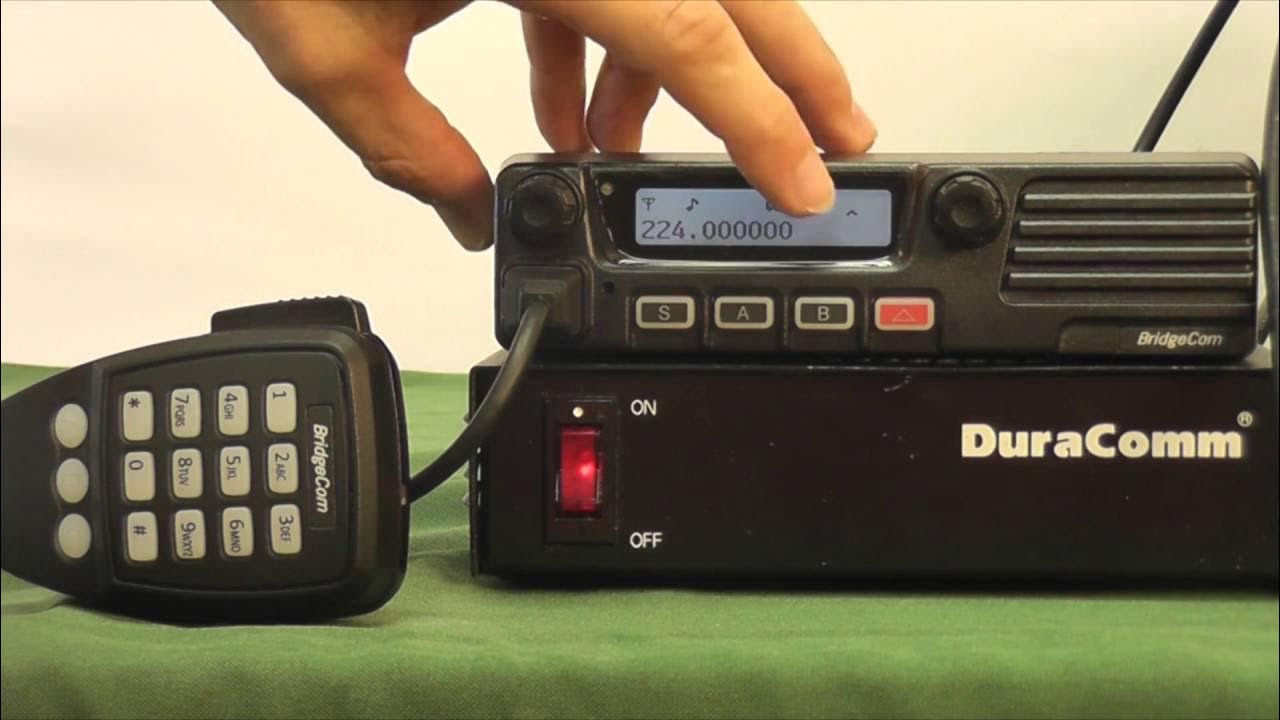 BridgeCom Systems BCM-220 - Quick Start: Get on the air! #GOTA - YouTube