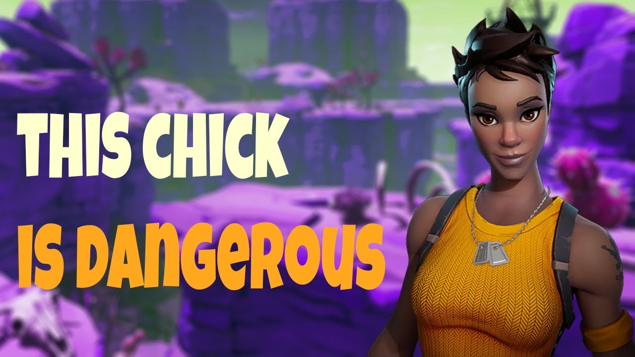 THIS CHICK IS DANGEROUS - Fortnite Battle Royale: Full Match Gameplay ...