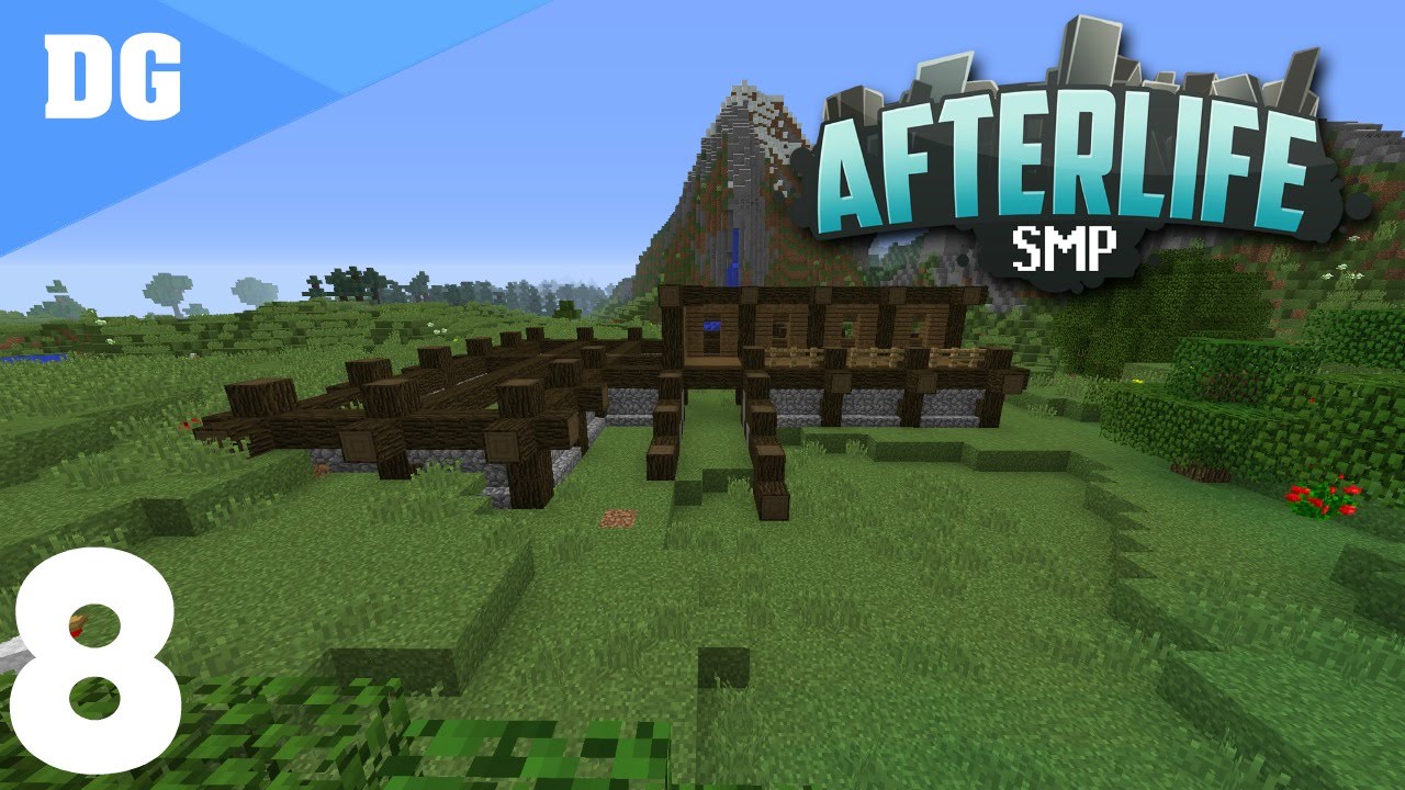 Minecraft Afterlife SMP - S2E8 - "Spawn House Beginnings" | Minecraft 1 ...