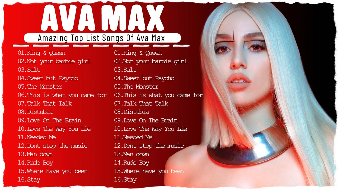 Ava Max New Playlist 2023 - Best Song Playlist Full Album 2023 ⚜️ I Bet ...