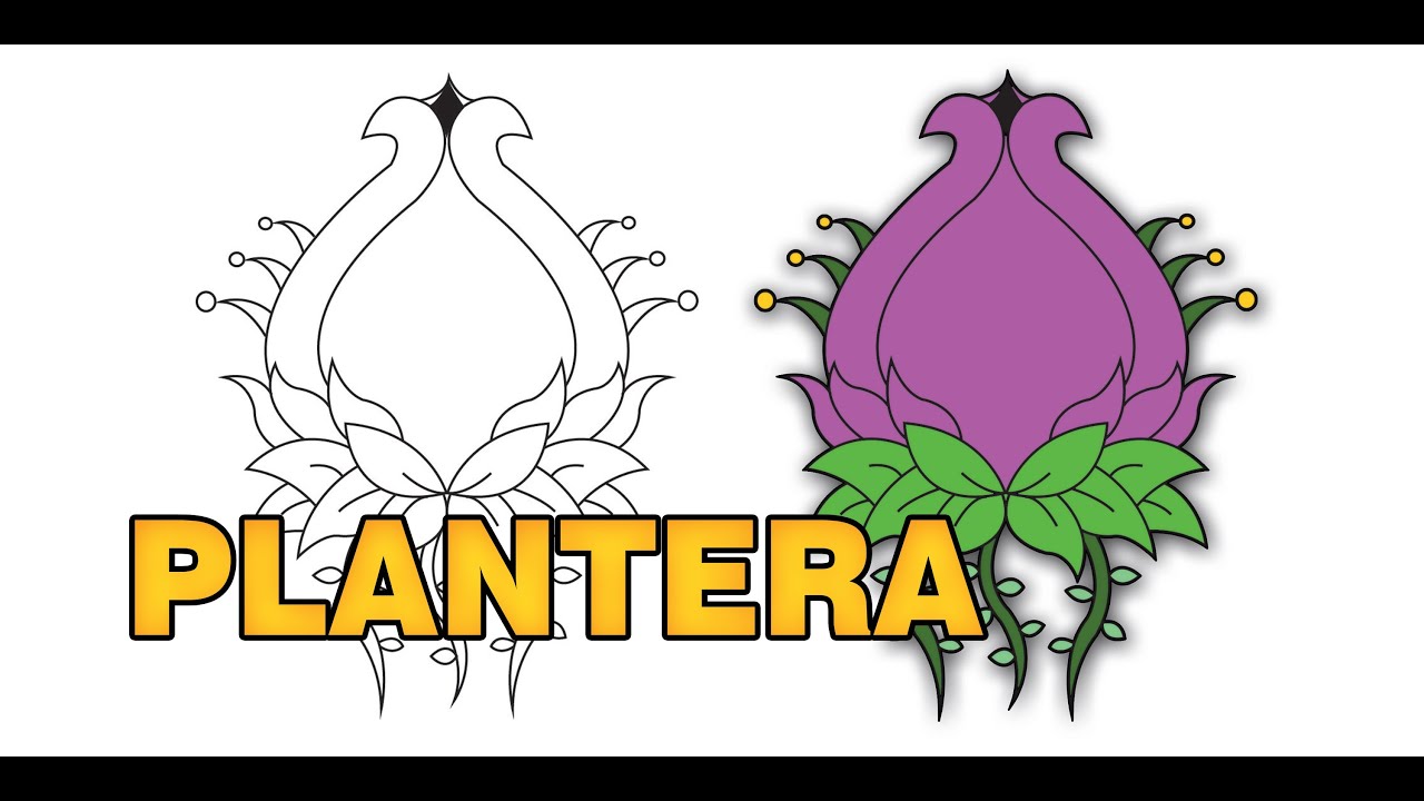 How To Draw Plantera | Terraria (Effective Art tutorial) - YouTube