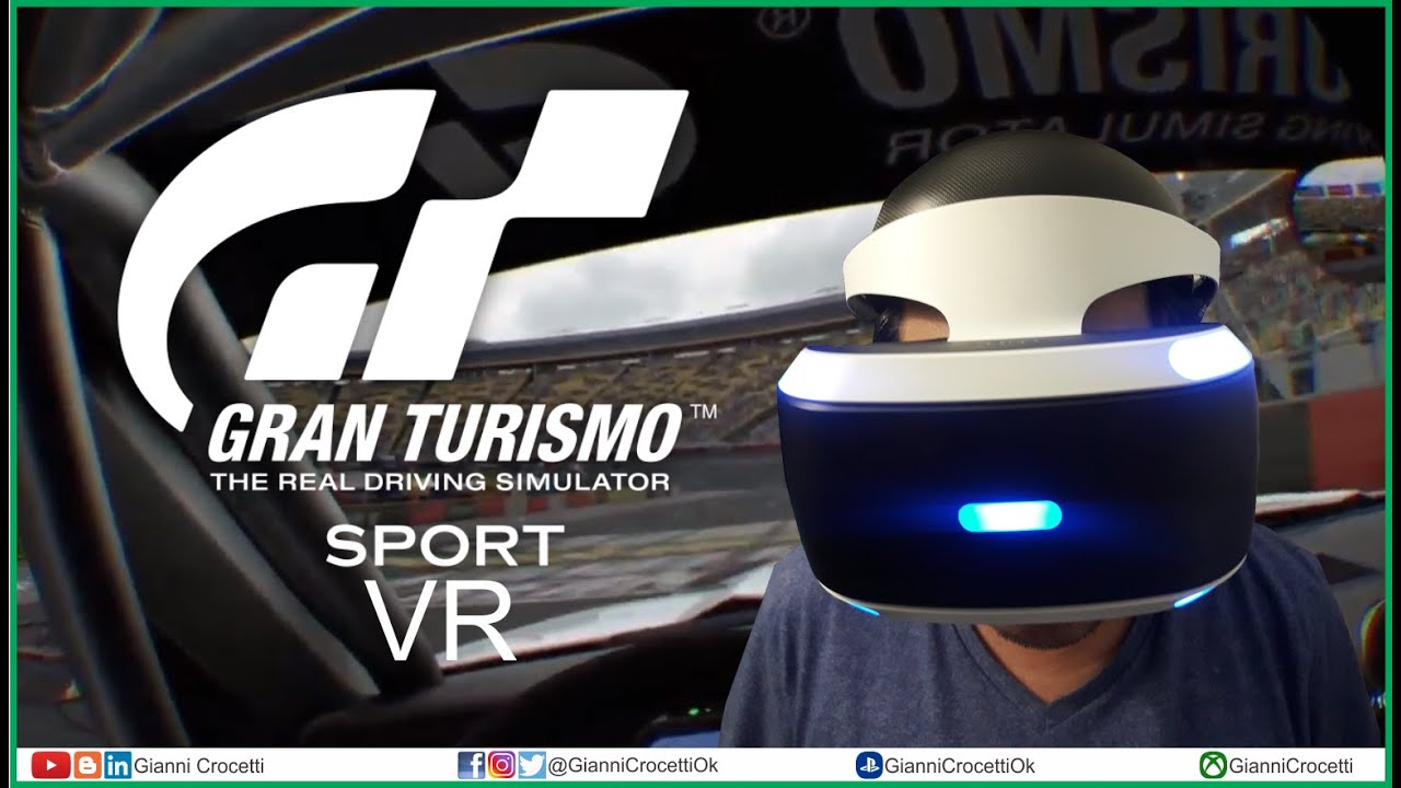 🚘 GT SPORT PS VR 🏁 Gran Turismo 🏎️ Gameplay | PS4 Pro 🎮 VR 😎 - YouTube