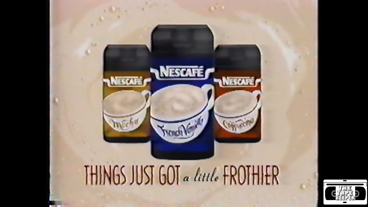 Nescafe Frothy Commercial - 1997 - YouTube