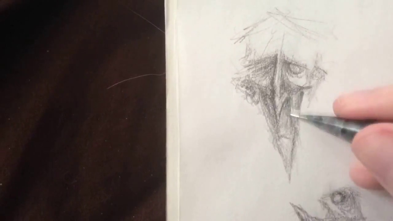 watch some nimrod draw an okayish face - YouTube
