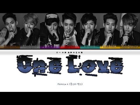 One Love - Monsta X (몬스타엑스) Color Coded Lyrics