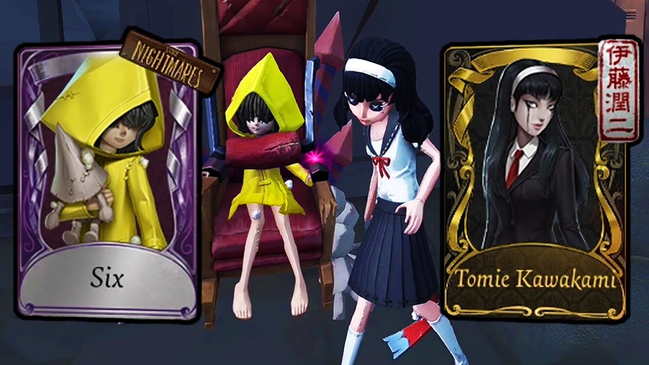 Tomie & Six in 1 Game | Identity V Overlapping Collaboration | IDV ...