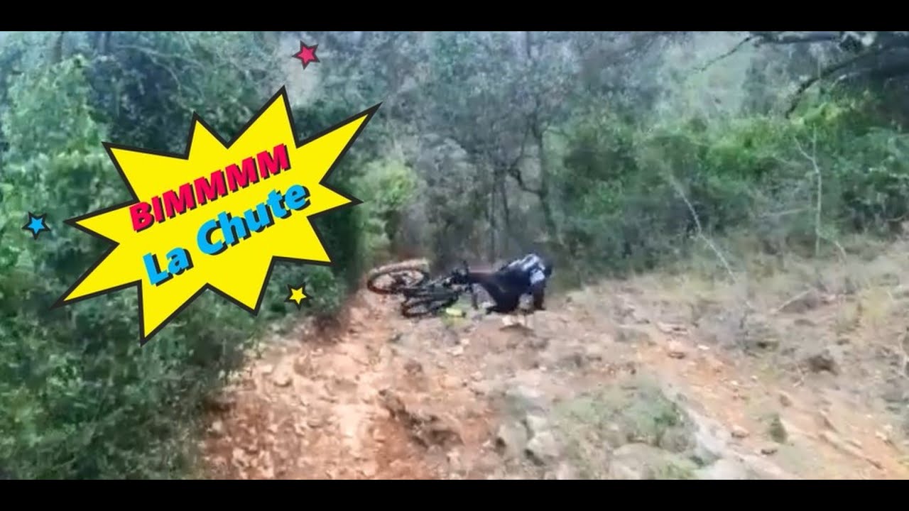 Les Fous De VTT - 37 - Balade, descente Enduro et jolie petite chute ...