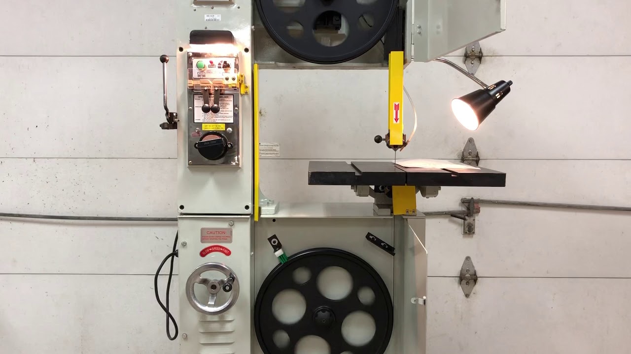 Vectrax 18” Vertical Bandsaw #450 - YouTube