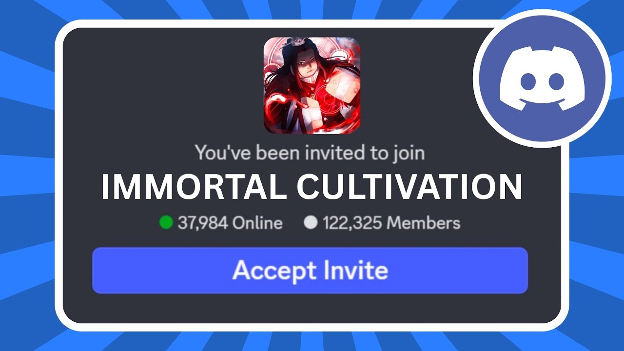 How to Join Immortal Cultivation Discord Server - YouTube