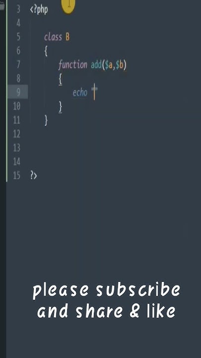 Add Function In Php Php Programming Shorts Short Php8 Phpscripts Phptutorials 