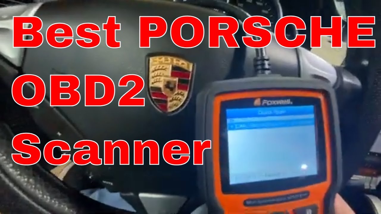 FOXWELL NT-510 ELITE OBD2 SCANNER FOR PORSCHE CAYENNE, BOXSTER, and ...
