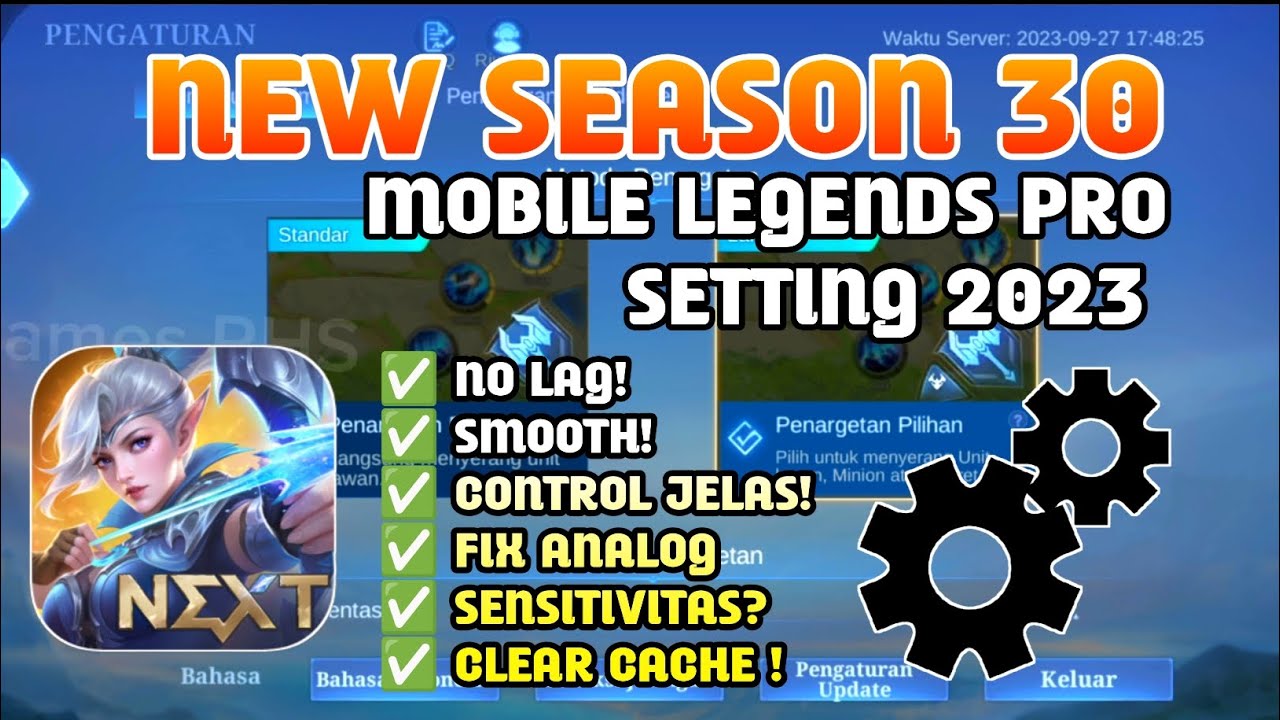 NEW SEASON 30! MOBILE LEGENDS PRO SETTING | PRO SETTING MOBILE LEGENDS ...