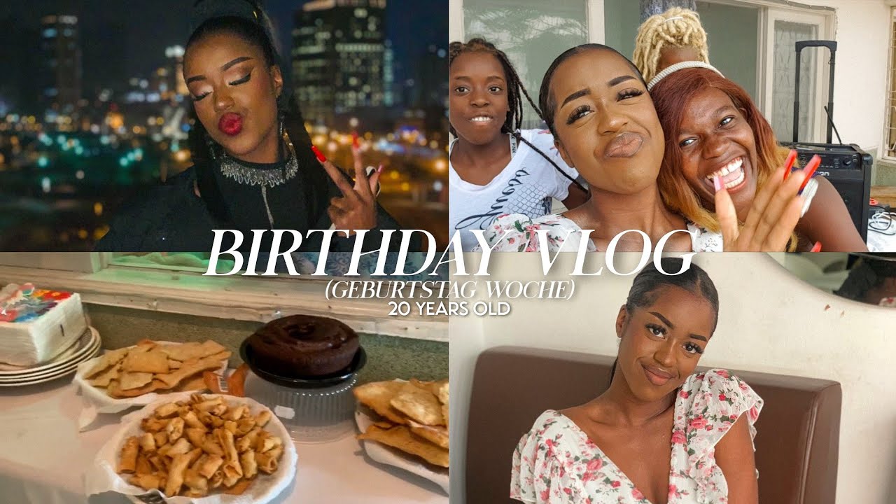 BIRTHDAY VLOG: Feiern bis die Füße abfallen..,Mein 20. Geburtstag ...