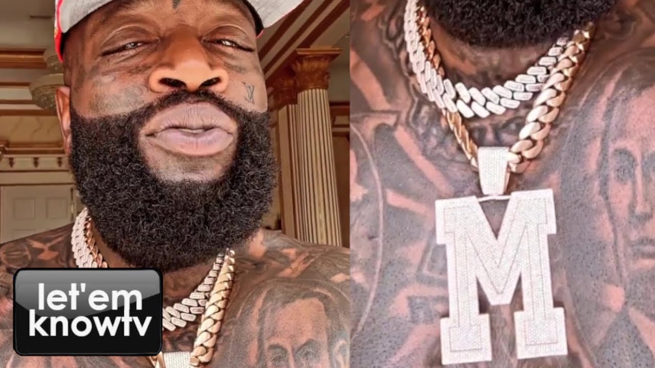 Rick Ross All Iced Out Explaining Why His Car Show Must Go On After ...