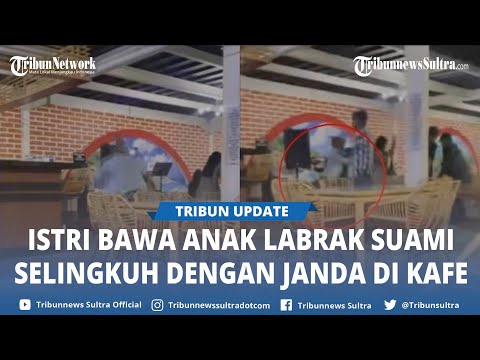 Istri Bawa Anak Labrak Suami Selingkuh dengan Janda di Kafe, Ngaku Lelah karena Bukan Pertama Kali