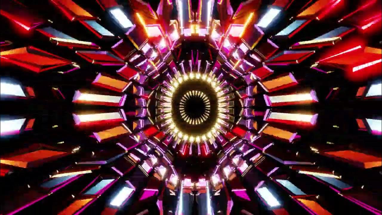 Vj Loop Of Flickering Lights 4K Blender 3D motion design - YouTube