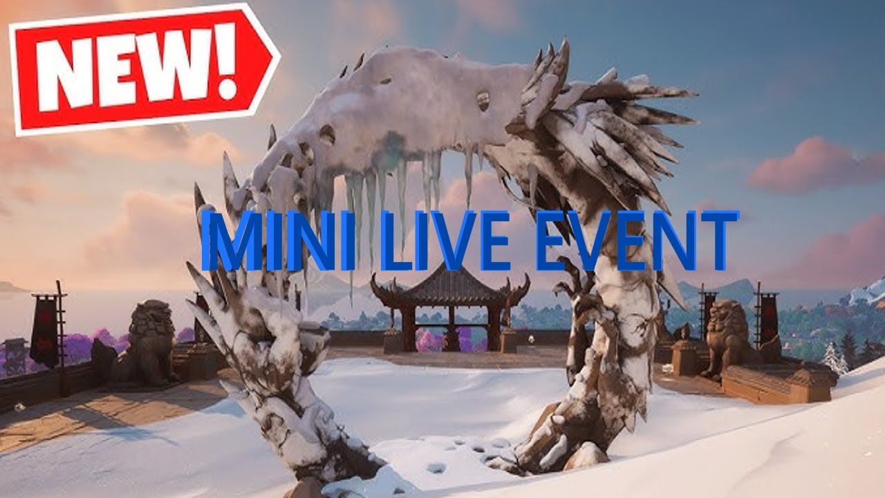 *NOVÝ* MINI LIVE EVENT || Fortnite || BOMBA - YouTube