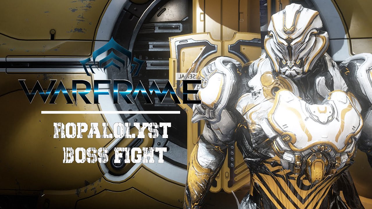 Warframe - Ropalolyst Boss Fight #03 - YouTube
