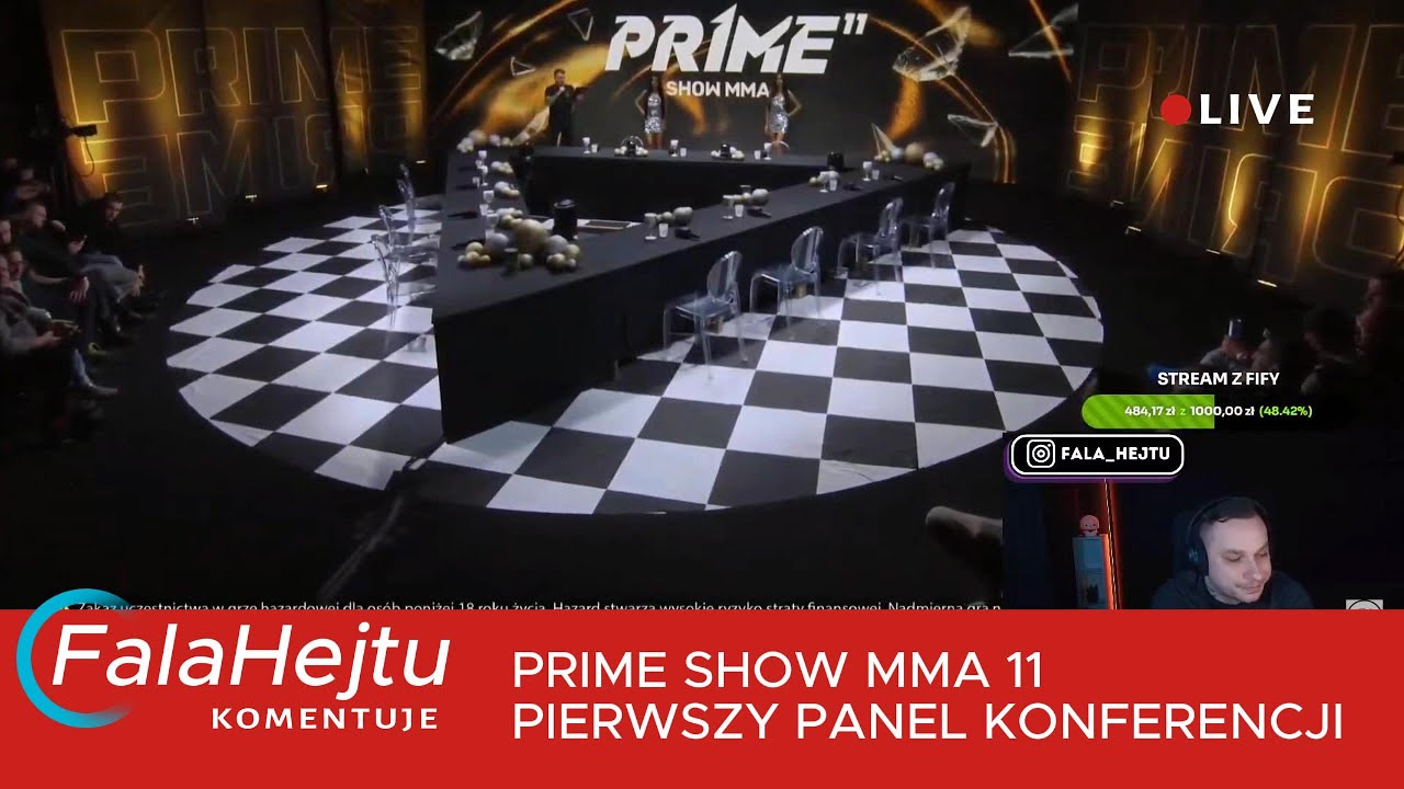 Pierwszy Panel konferencji PRIME SHOW MMA 11 #falahejtu #stream - YouTube