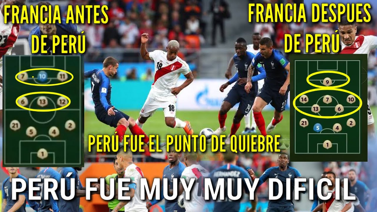 LO QUE LE HIZO PERÚ A FRANCIA EN EL MUNDIAL MOSTRÓ QUE UNA FINAL DE ...