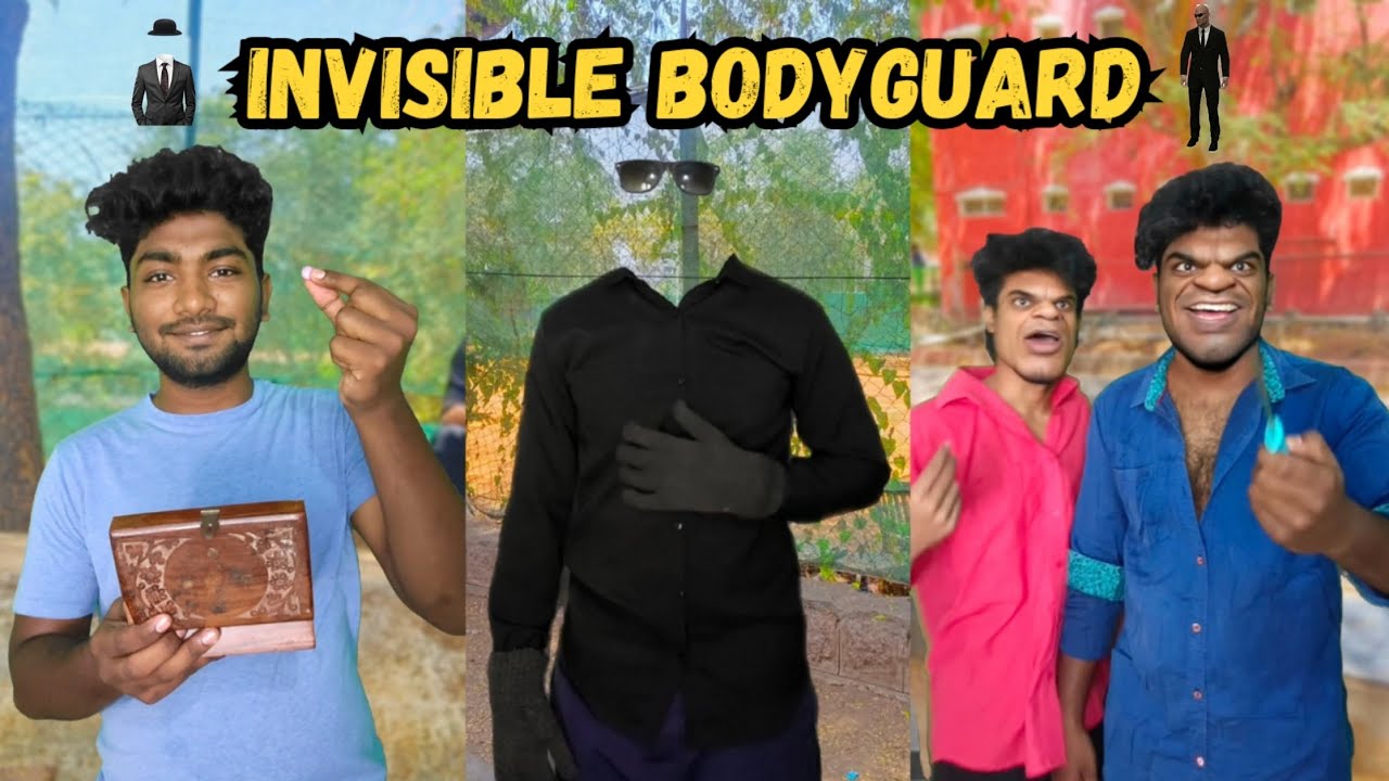 Invisible Bodyguard 👻💪😂 | INFINITE ASWIN - YouTube
