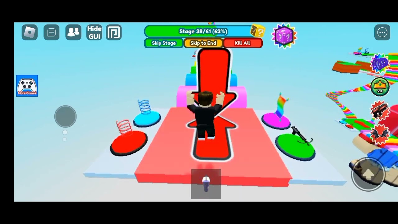 My first video in Roblox Maga Parkour like and subscribe - YouTube