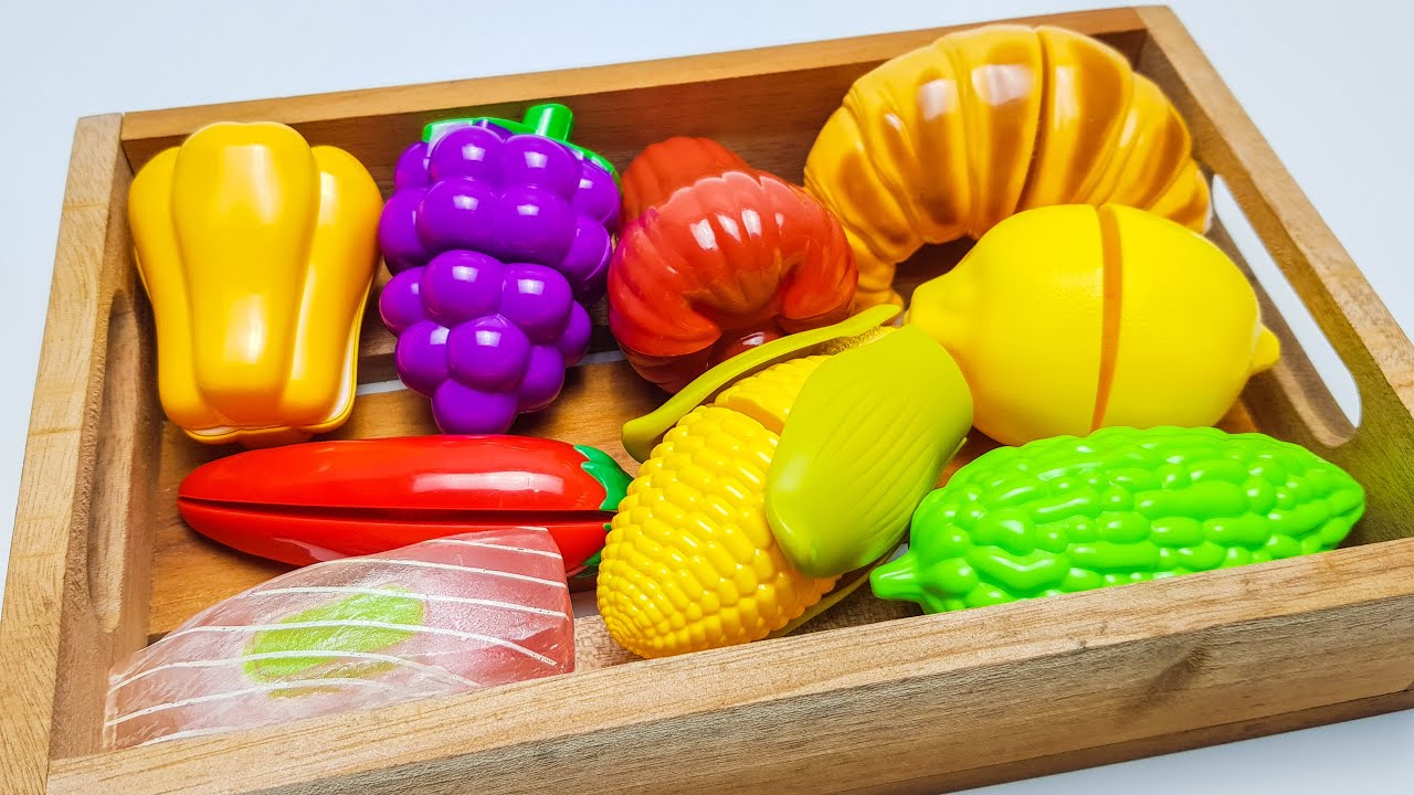 Ensemble De Coupe De Fruits et Légumes | Comment Couper Les Légumes | 🍊 ...
