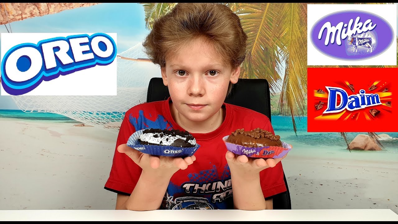 Testuję donaty OREO vs MILKA & Daim z Niemiec + BONUS - YouTube