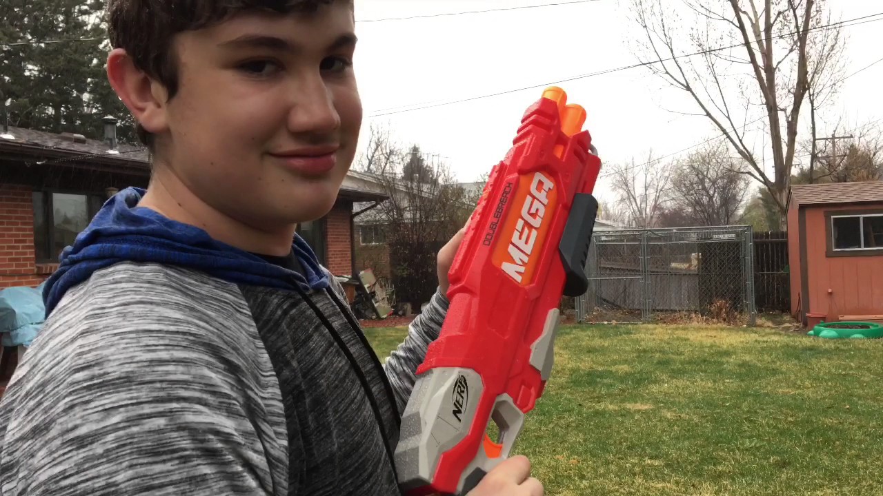Nerf Mega Double Breach Review - YouTube