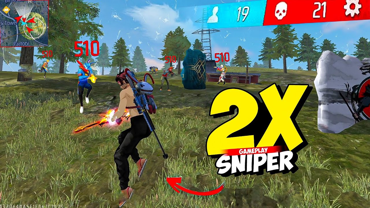 2x Sniper On Fire🔥 Op Solo vs Squad Gameplay🎯 Garena Free Fire - YouTube