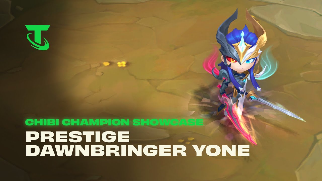 Prestige Dawnbringer Yone | Chibi Champion Showcase - Teamfight Tactics ...