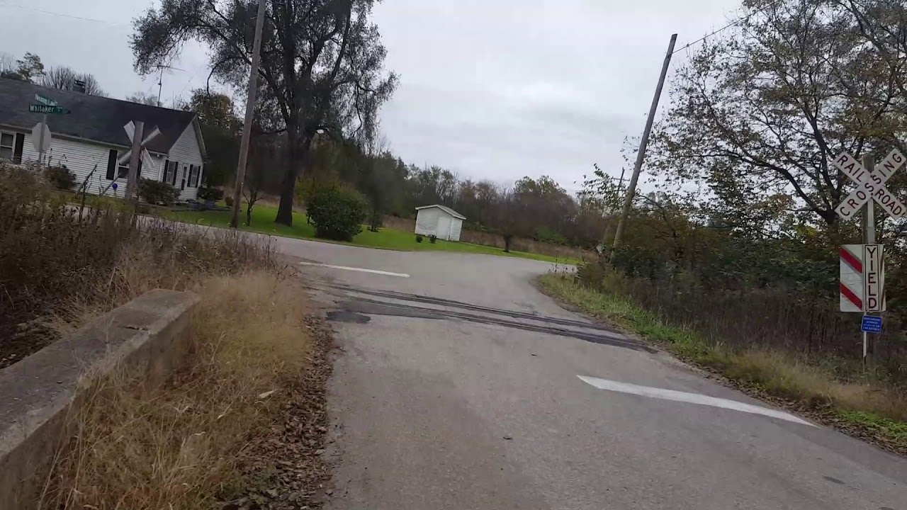 Buckeye Crossbuck! Neuman Lake Road Crossing Tour, Connersville, IN ...