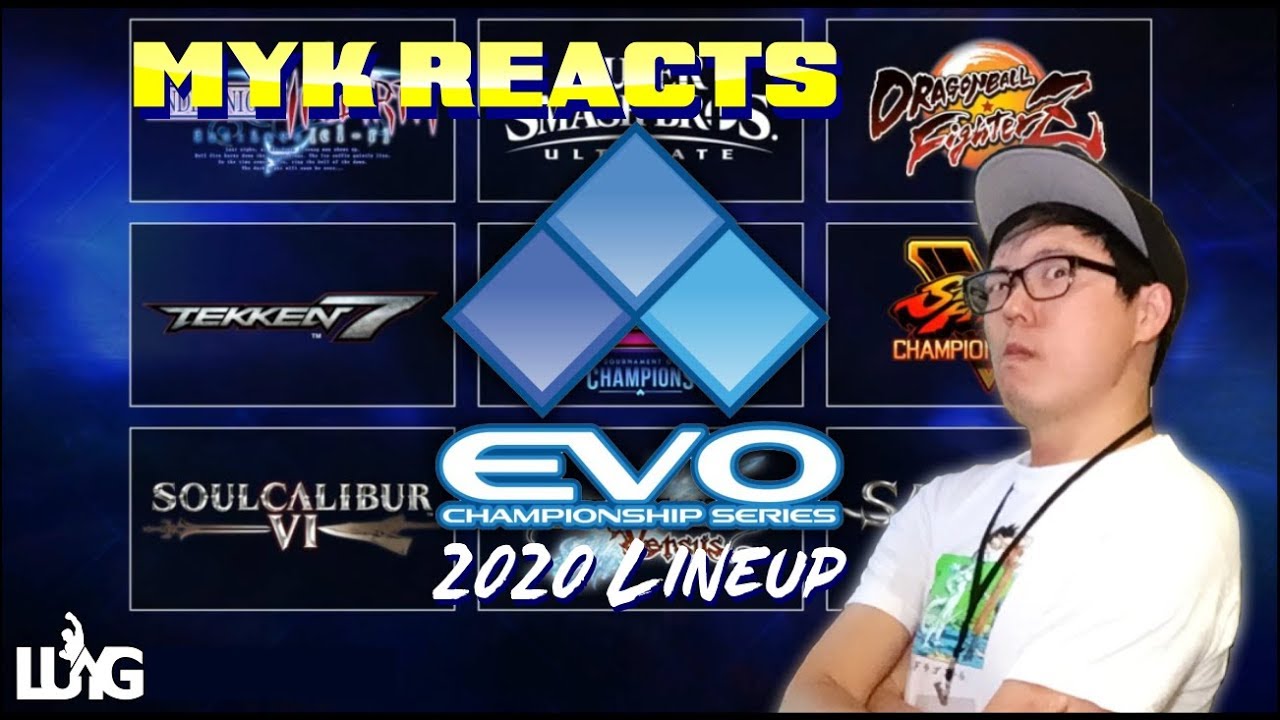 MYK Reacts To EVO 2020 Line Up Reveal - YouTube