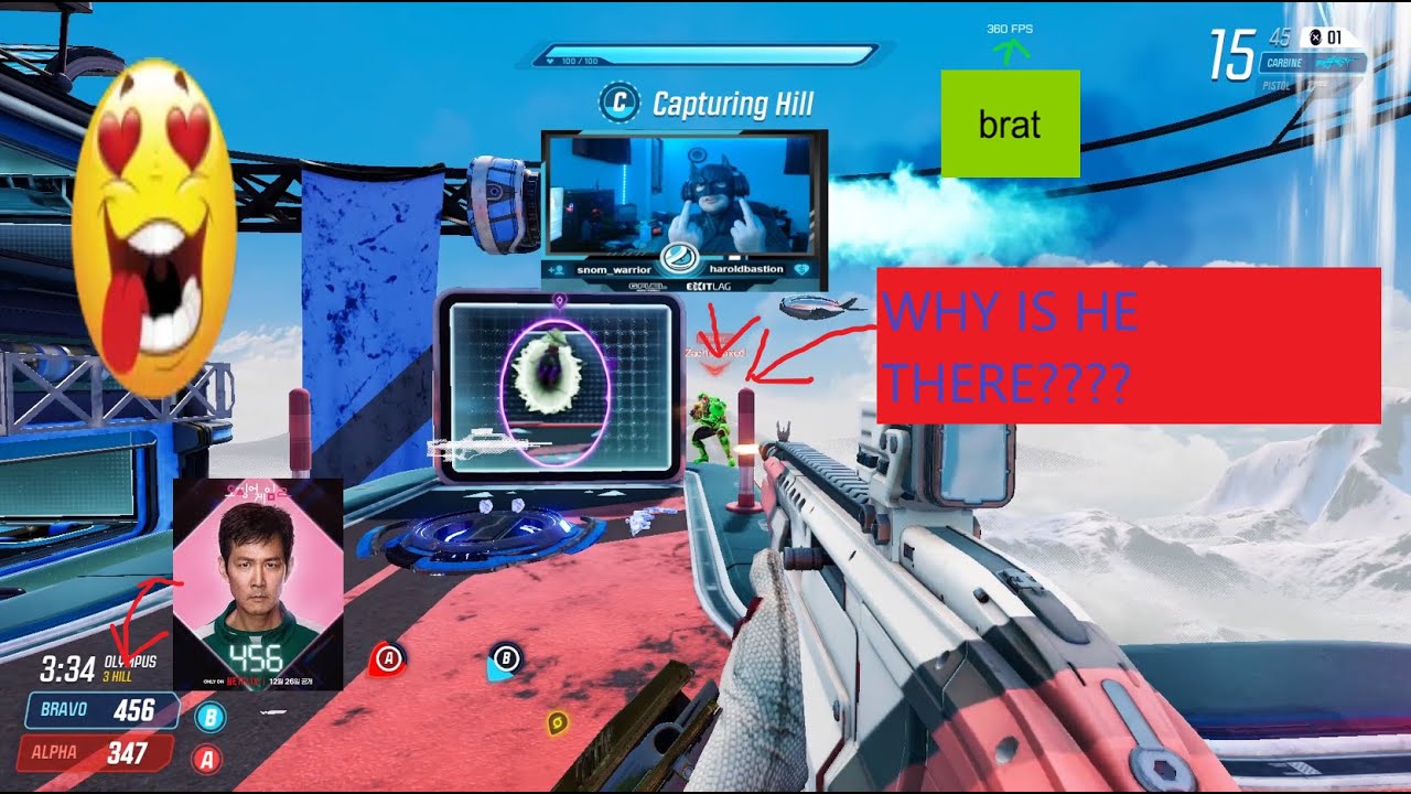 Splitgate PUG - Abyss KOTH - Olympus Dom -Atlantis TDM - YouTube