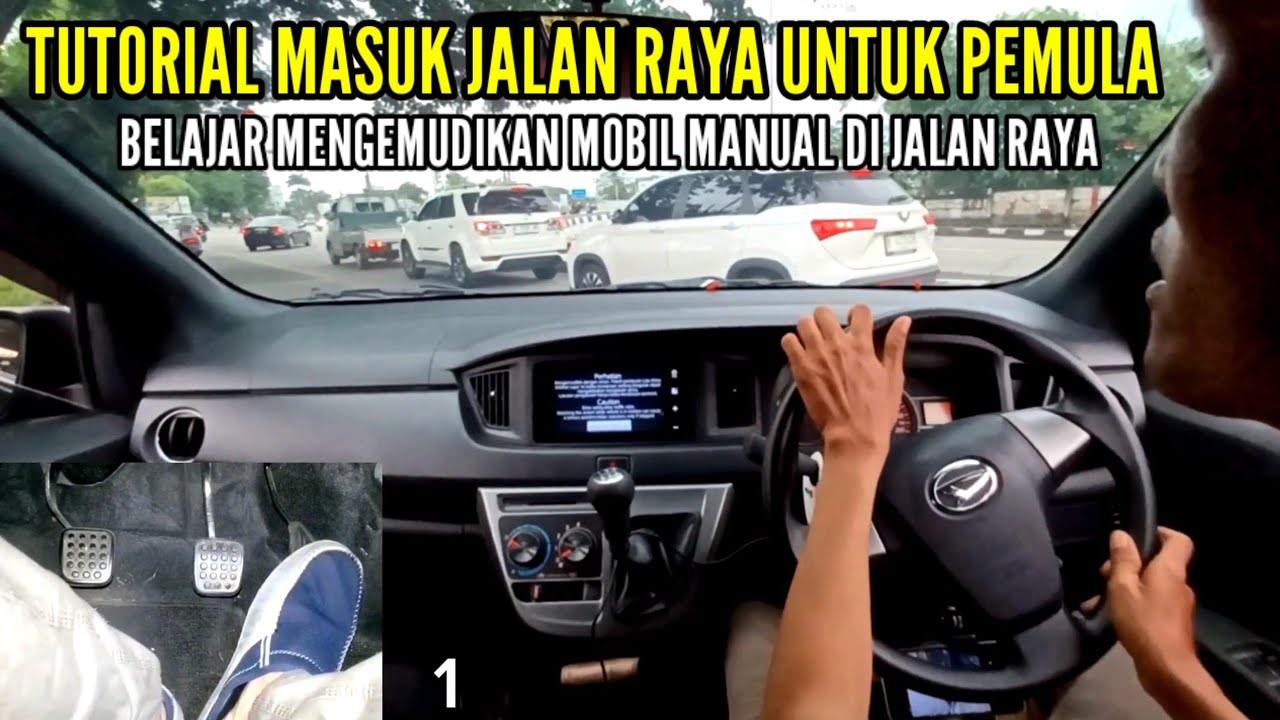Teknik Mengemudi Mobil Manual Di Jalan Raya Masuk SPBU | Tutorial ...