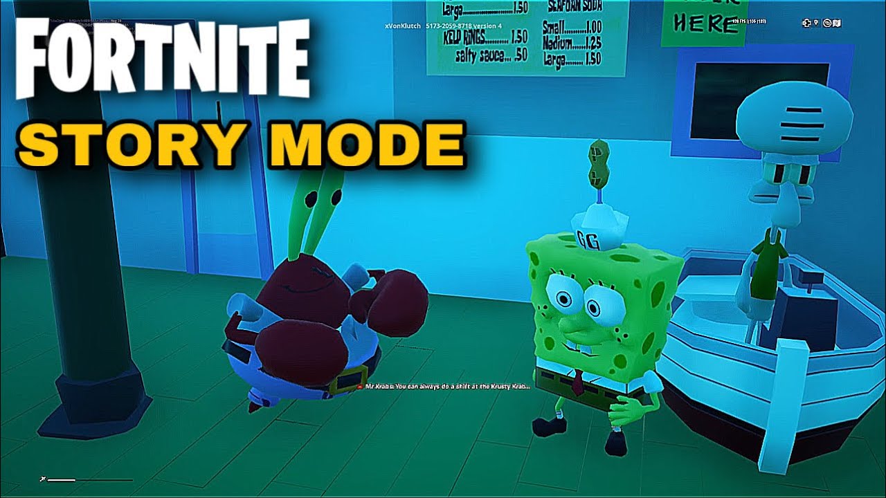 FORTNITE | SpongeBob & The Flying Dutchman Story Mode🧽 😍! - YouTube