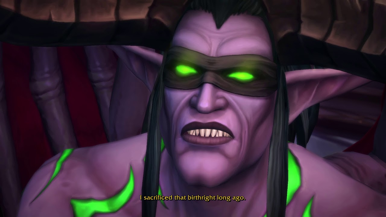 Illidan getting raped by the Prime Naaru Xe'ra - YouTube