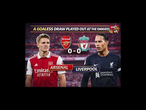 ARSENAL 0 VS LIVERPOOL 0 #premierleague #arsenal #liverpool #football #skysports