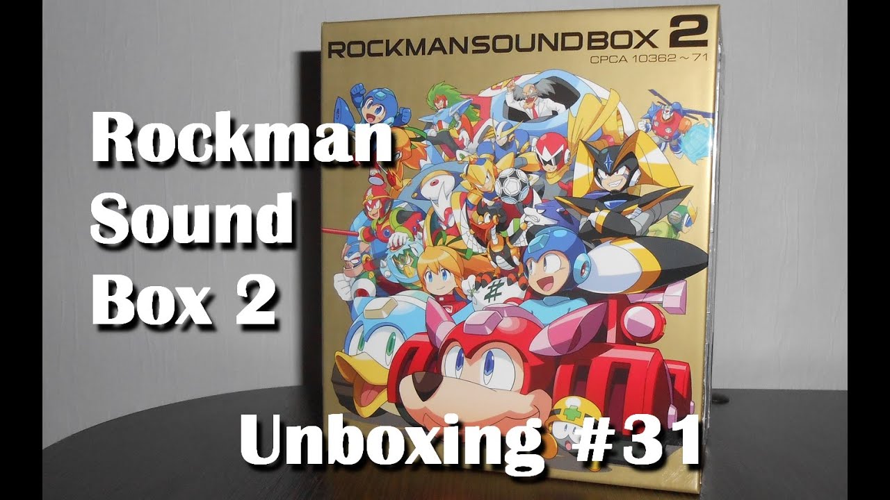 Rockman Sound Box 2 (Mega Man) - Unboxing #31 - YouTube