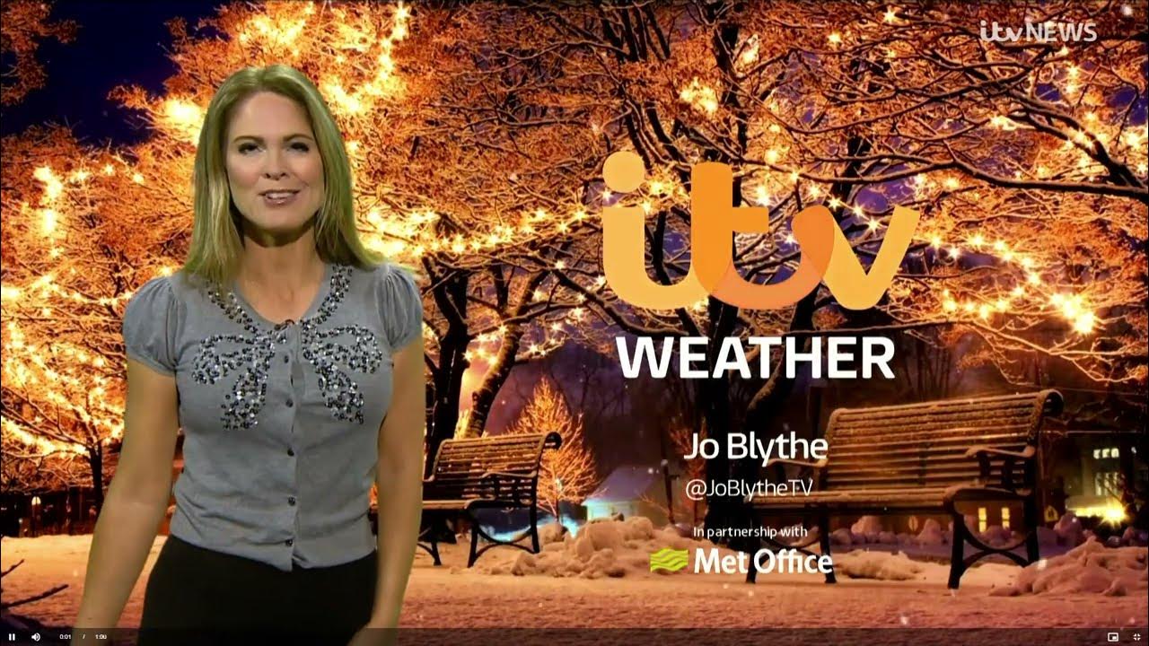 Jo Blythe ITV Weather 17th December 2023 - YouTube