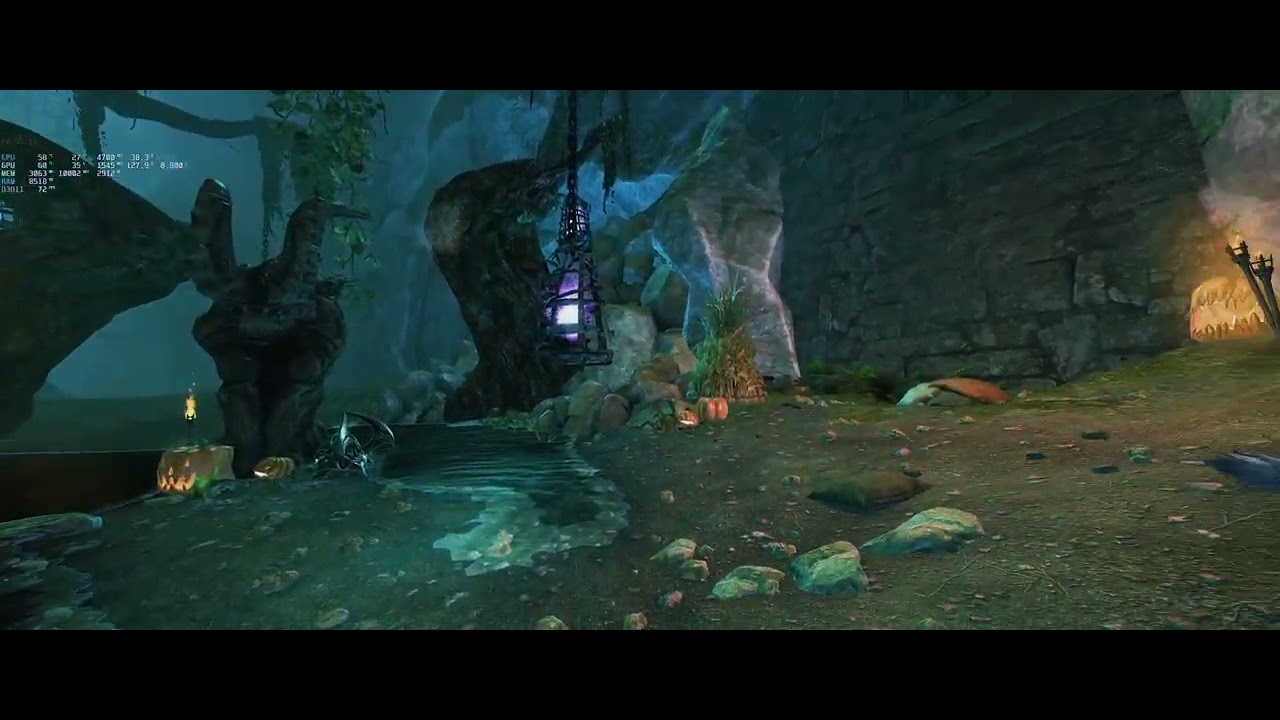 Guild Wars 2: Guild Hall Halloween Decoration DEMO - YouTube